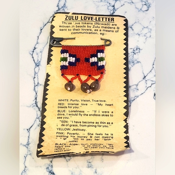 unbranded | Other | Vintage Zulu Love Letter | Poshmark